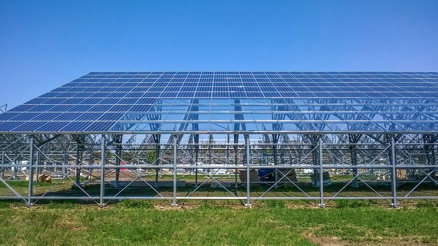 Representative of PV in agri-photovoltaics: PV greenhouse ...